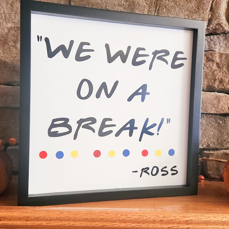 On a Break Sign - Etsy
