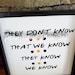 Friends They Don't Know We Know Sign, Friends Quote Sign, Friends TV ...