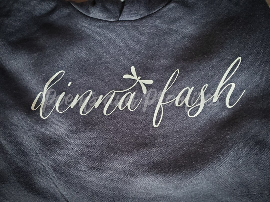 Dinna Fash Hoodie, Outlander Sweatshirt, Outlander Hoodie, Jamie Fraser ...