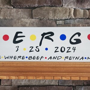 Friends Merge Wedding Sign, Friends Name Sign, Friends Sign, Friends ...