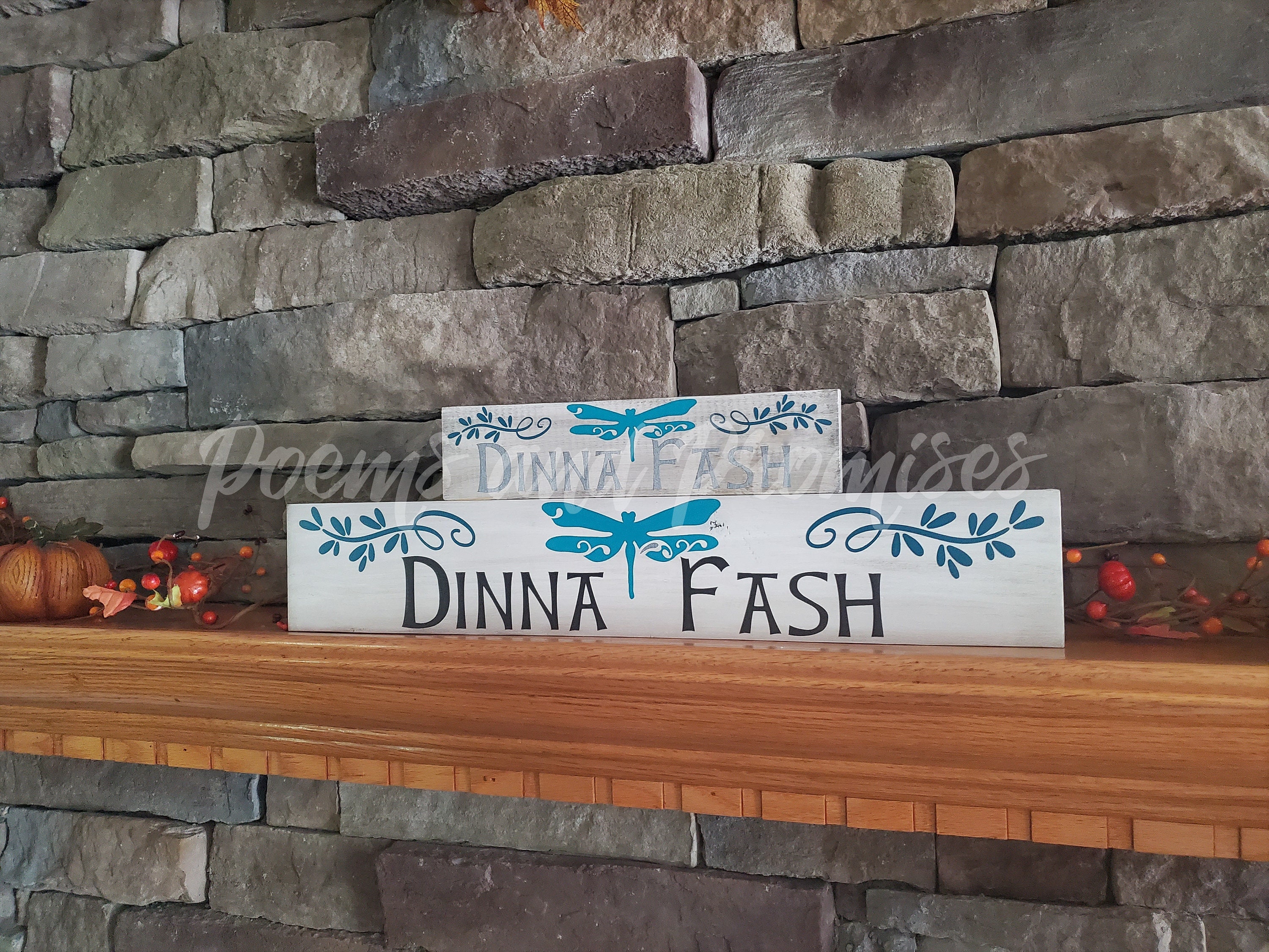 Dinna Fash Sign Outlander Sign Outlander Decor Outlander - Etsy