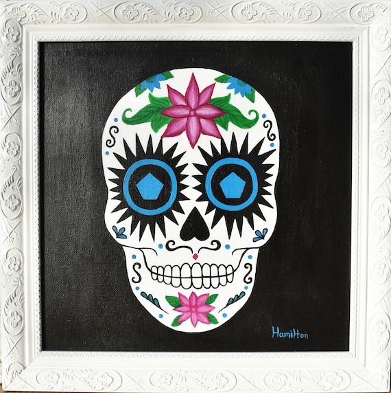 Easy Day Of The Dead Drawings