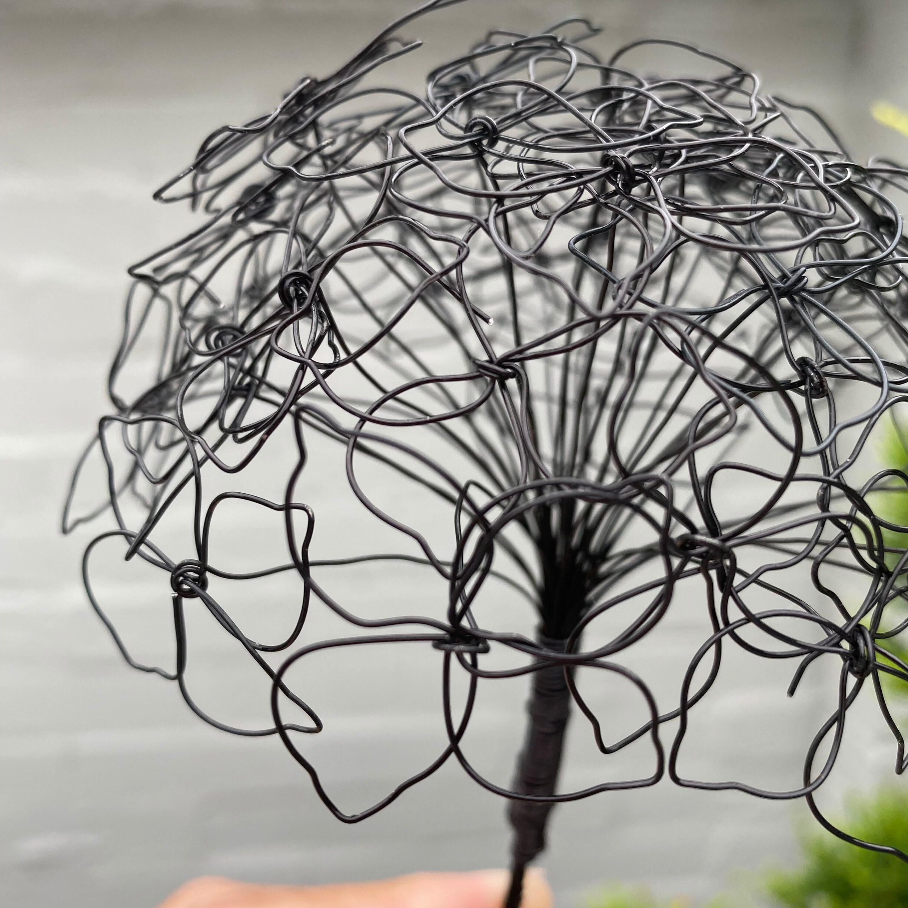 Handmade Wire Hydrangea Flower-contemporary Wire Art-floral - Etsy UK