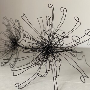 Handcrafted Single Stem Wire Chrysanthemum Flower-mother’s Day ...