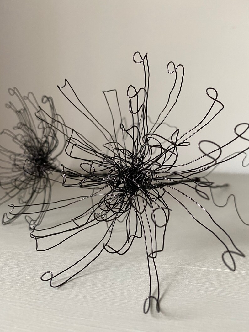 Handcrafted Single Stem Wire Chrysanthemum Flower-mother’s Day ...