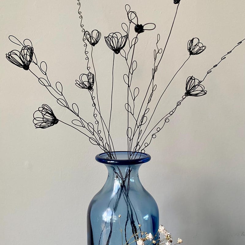 Wire Flower - Etsy