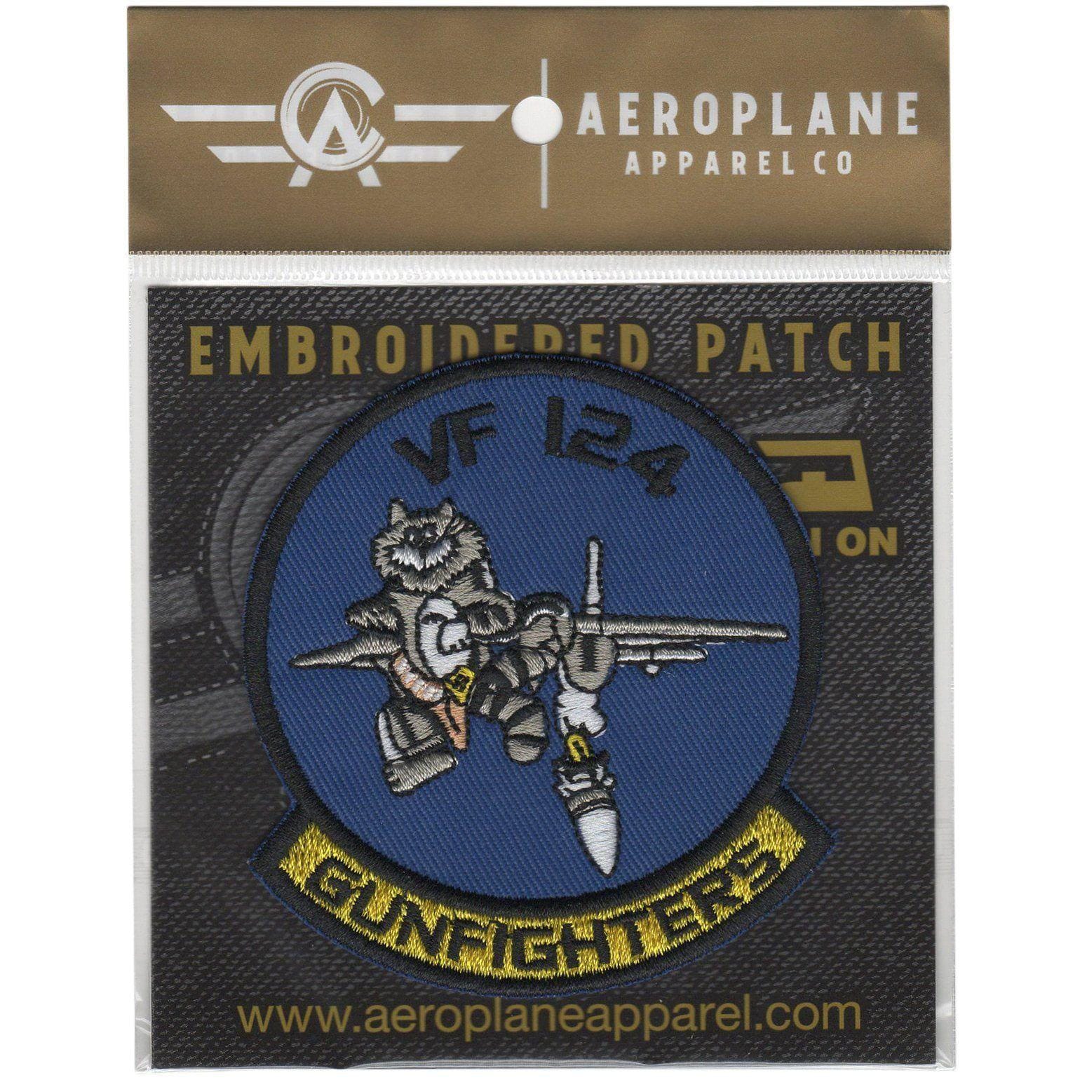 Fighter Squadron 124 VF-124 Gunfighters Embroidered Patch iron on ...