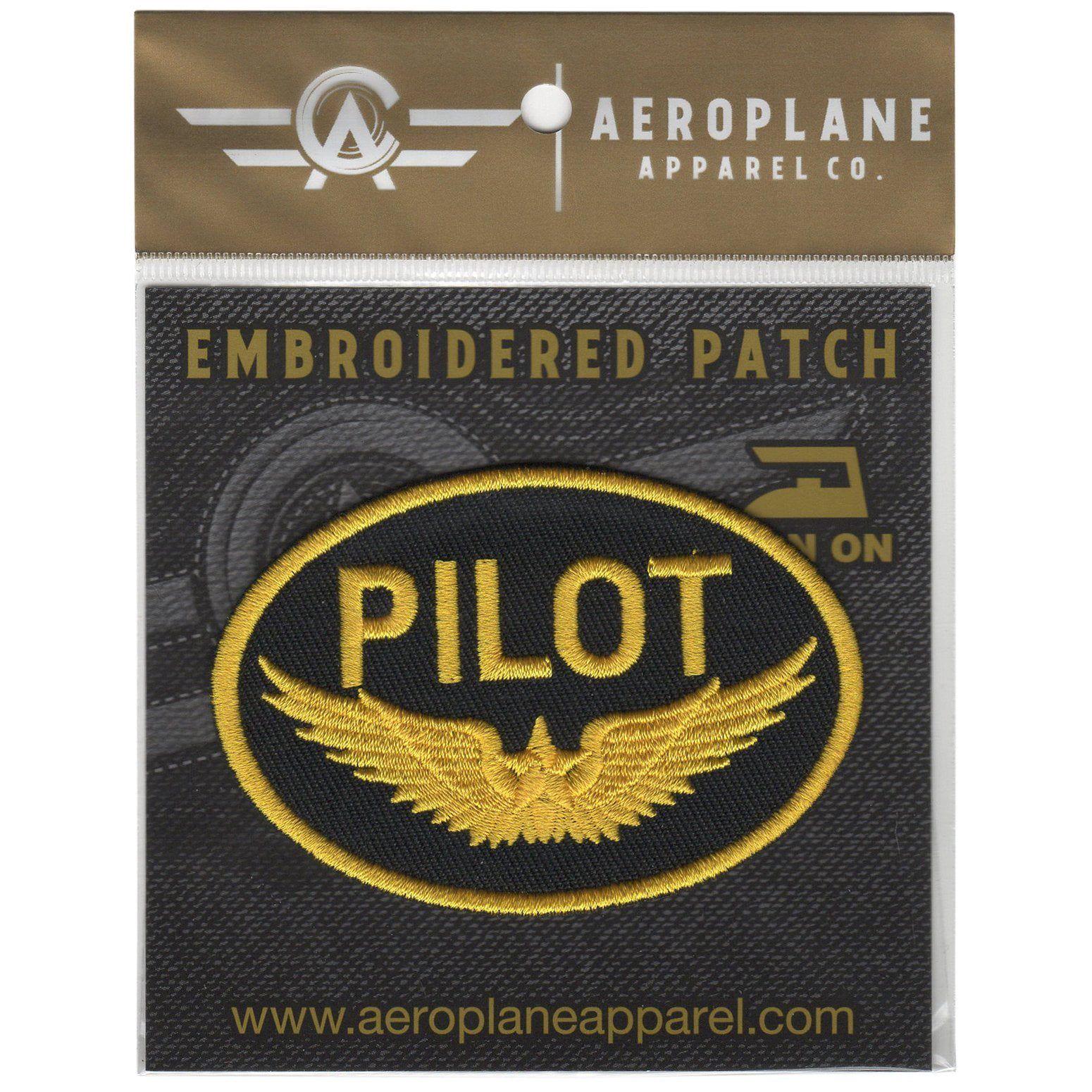 Pilot Gold Wings Embroidered Patch iron on Application - Etsy