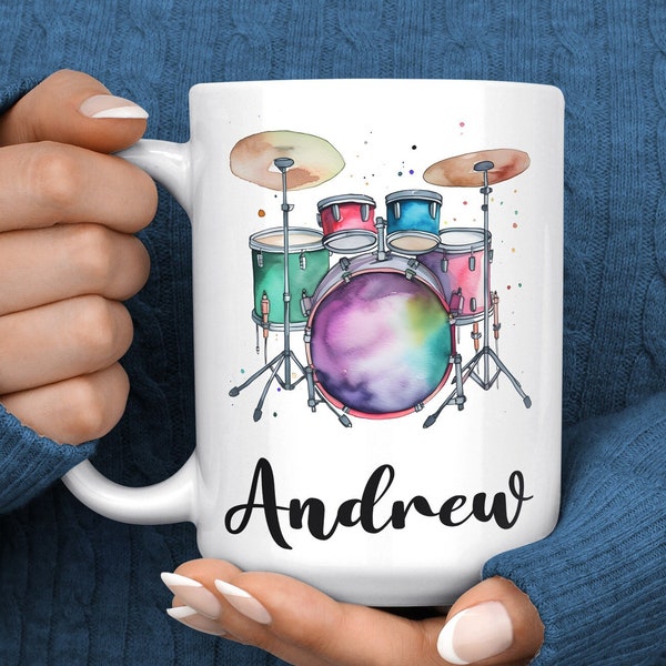 Drum Coffee Mug - Etsy