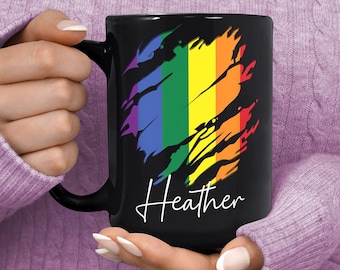 LGBT Mug, Equal Rights, LGBTQ Pride Gift, Cinnamon Rolls Not Gender ...