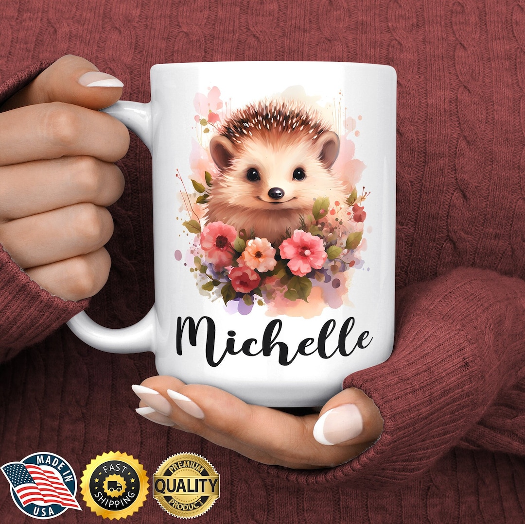 Hedgehog Mug - Hedgehog Gifts - Hedgehog Coffee Mug - Hedgehog Cup ...