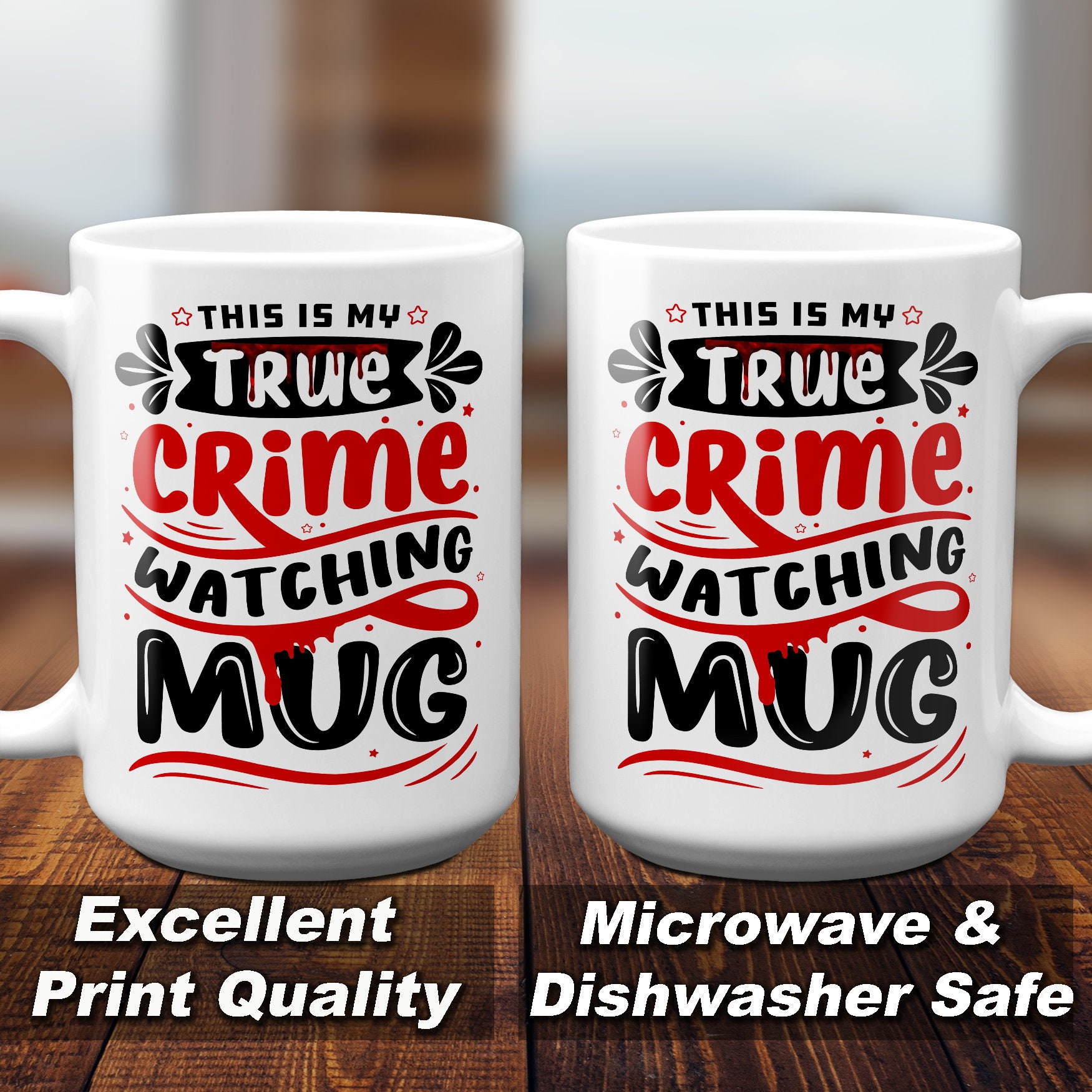 True Crime Mug True Crime Gift Crime TV Mug Crime TV - Etsy UK