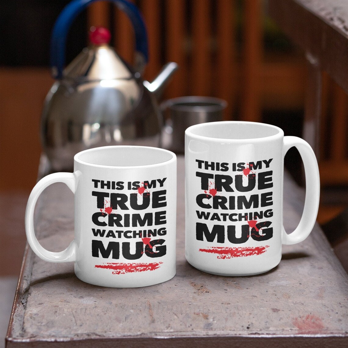 True Crime Mug True Crime Gift Crime TV Mug Crime TV | Etsy