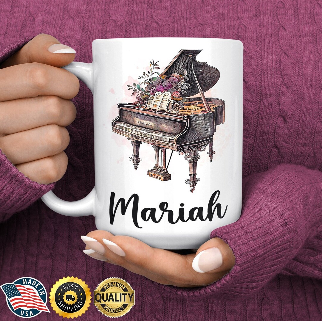 Piano Mug Gift - Piano Player Gift - Pianist Mug - Gift for Pianist ...