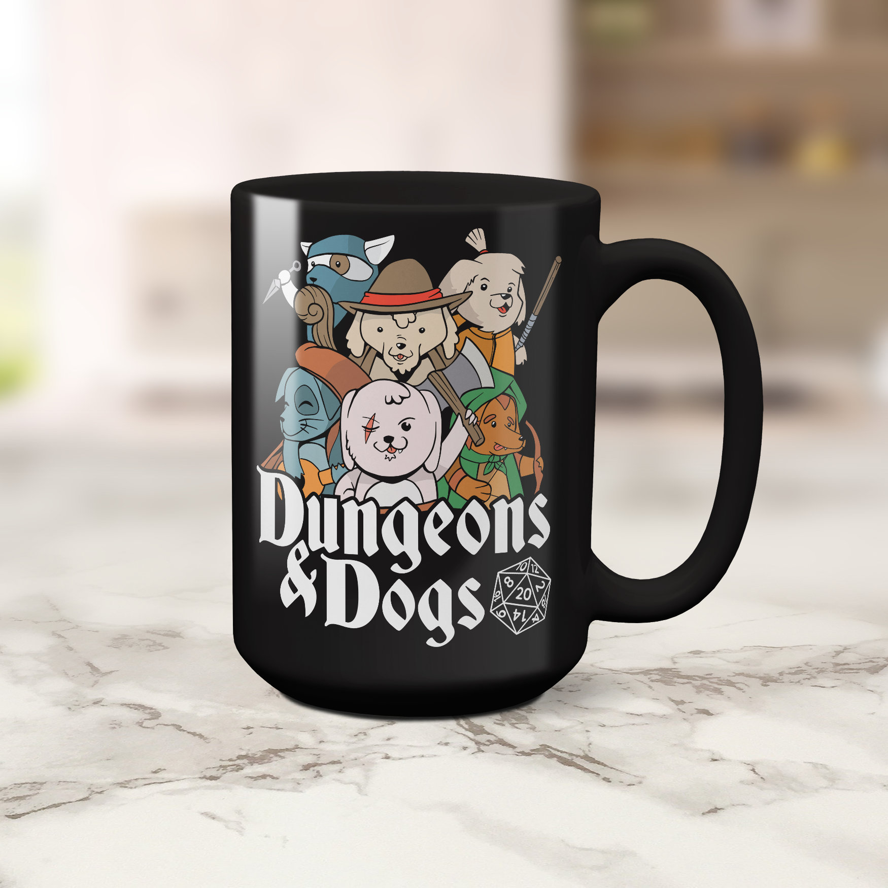 Dungeon Dogs Tasse Dnd Geschenk Dungeons & Dragons - Etsy.de