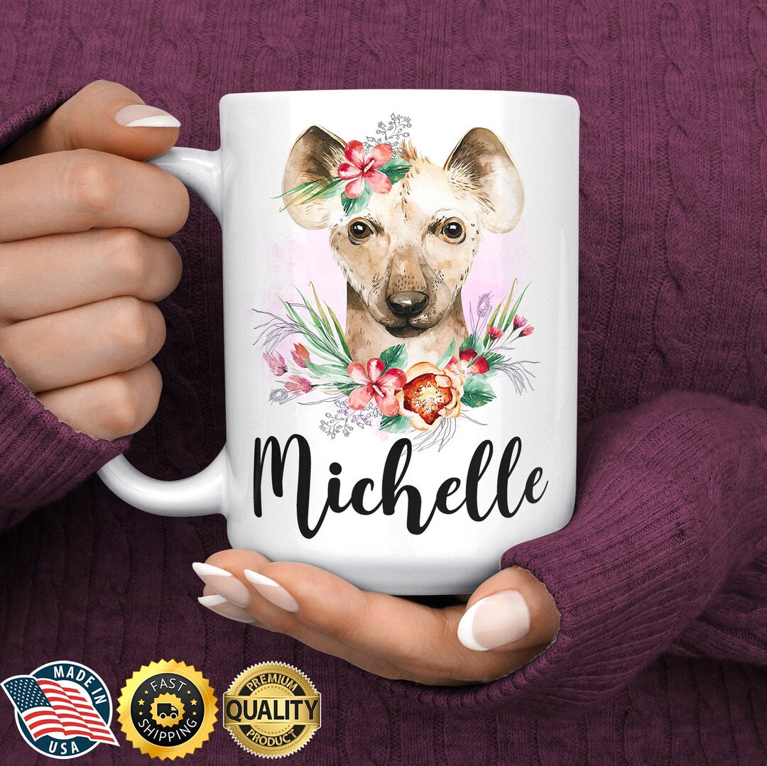 Hyena Mug - Personalized Hyena Mug - Hyena Gifts for Hyena Lovers ...