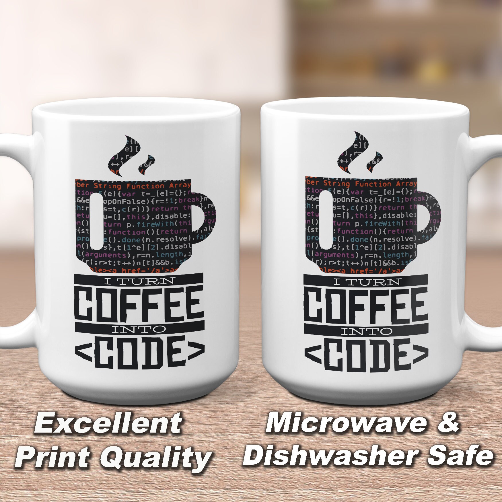 Software Engineer Mug I Turn Coffee Into Code Mug Gift for - Etsy