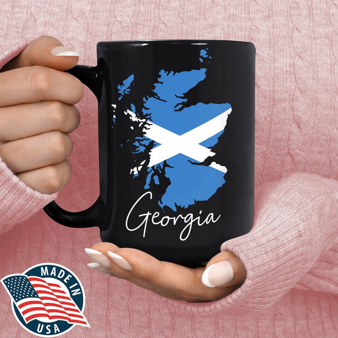 Scotland Flag Mug - Personalised Scottish Mug - Highlander Mug - Unique ...
