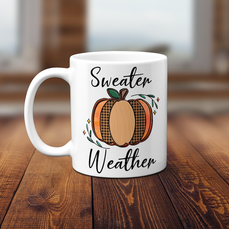 Sweater Weather Mug Fall Mugs Fall Gifts for Women - Etsy