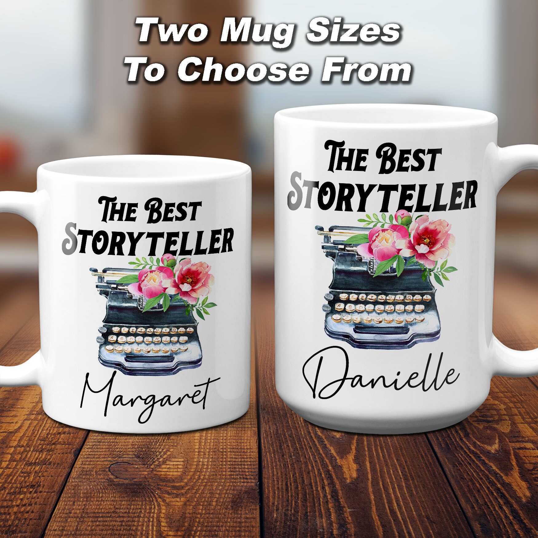 Writer Mug Storyteller Mug Personalised Gifts for Writers | Etsy