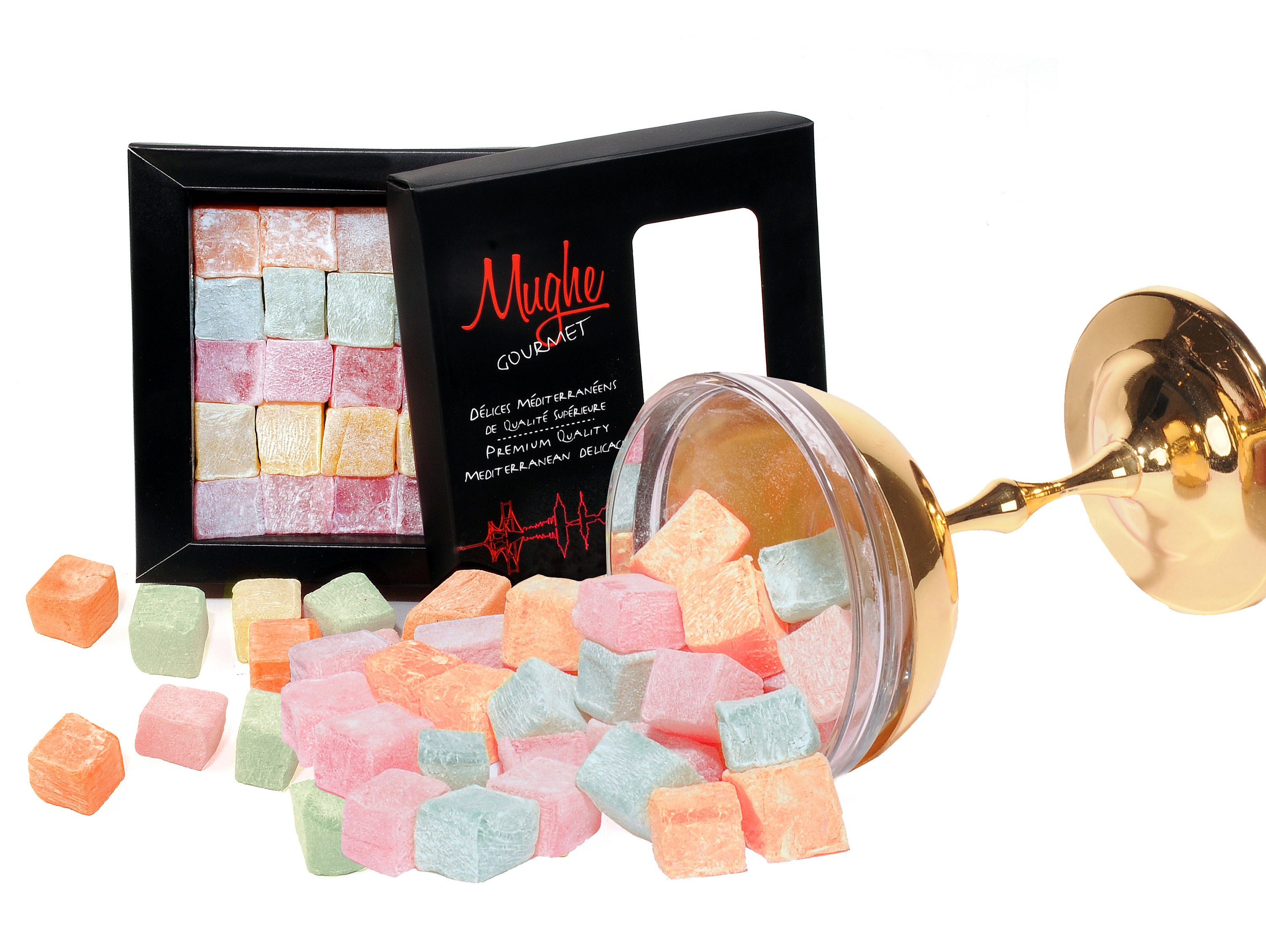 Mughe Gourmet Lokum Dessert Mix Delights Approx 20 Pieces - Etsy
