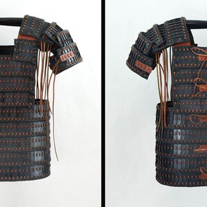 Lamellar Armor, Blackened Steel Lamellar Armor - Etsy