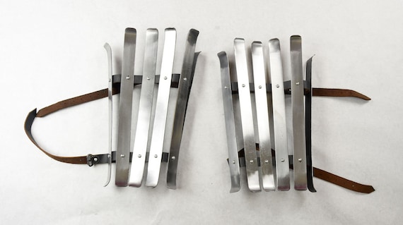 Splint Armor Splinted Greaves Splinted Bracers 16 Gauge - Etsy