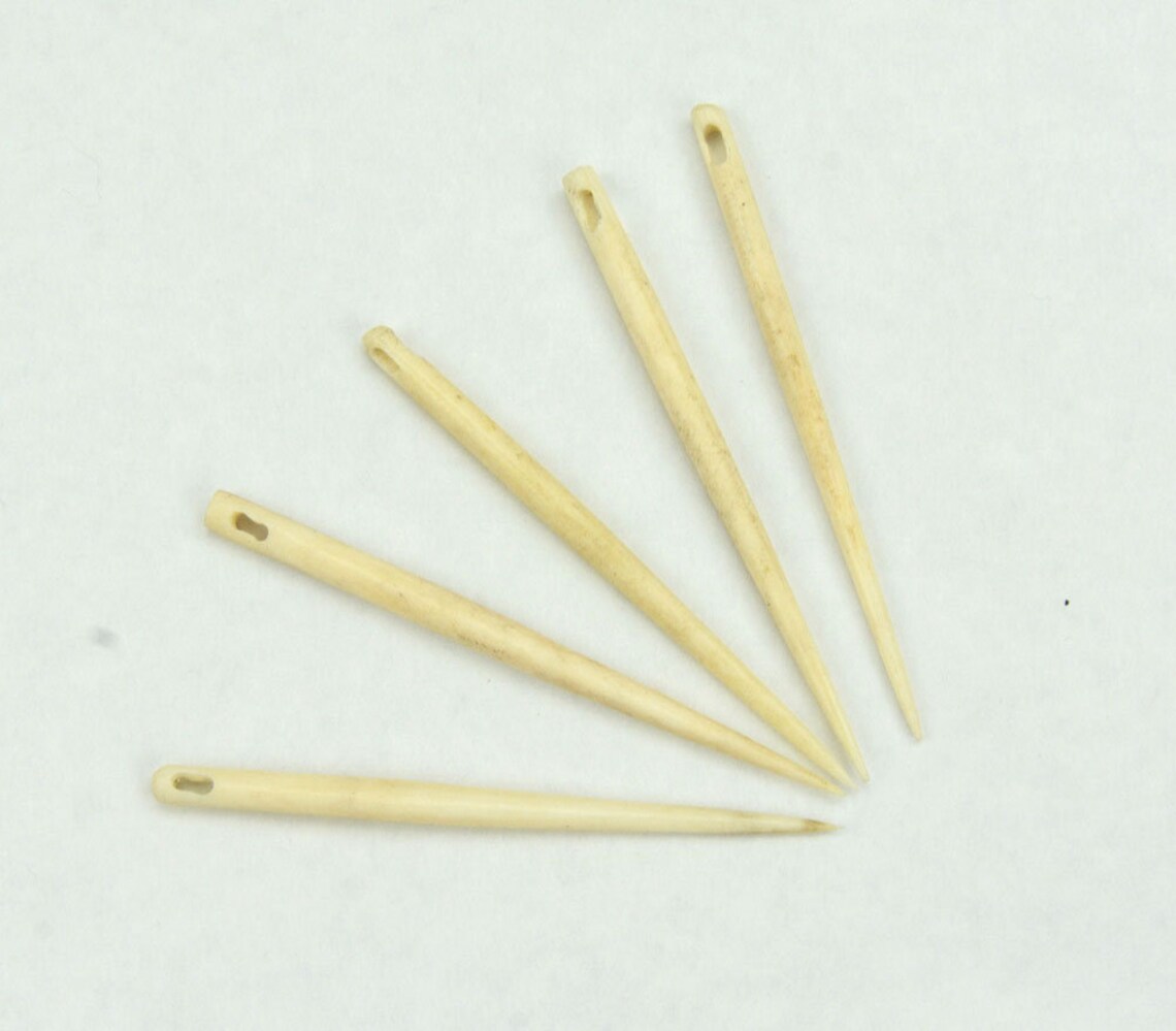 Re-enactment Sewing Medieval Scissors Shears Bone Needles - Etsy