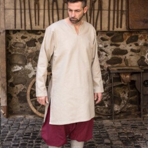 Undertunic for Men and Women, 3/4 Sleeve Undertunic, Short Sleeve ...