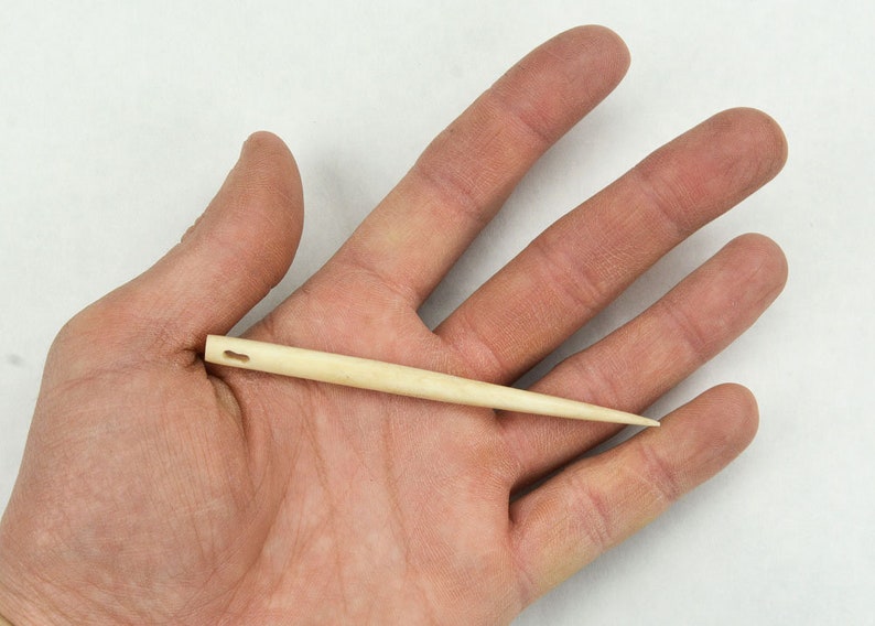 Re-enactment Sewing Medieval Scissors Shears Bone Needles - Etsy