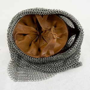 Norse Helm, Ocular Helm 16 Gauge With Chainmail Camail, Spangenhelm - Etsy