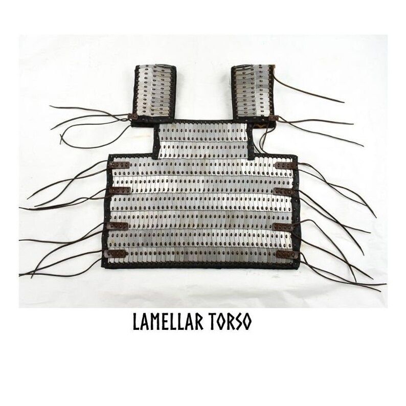 Lamellar Armor Lamellar Torso Armor Lamellar Tasset Plates | Etsy