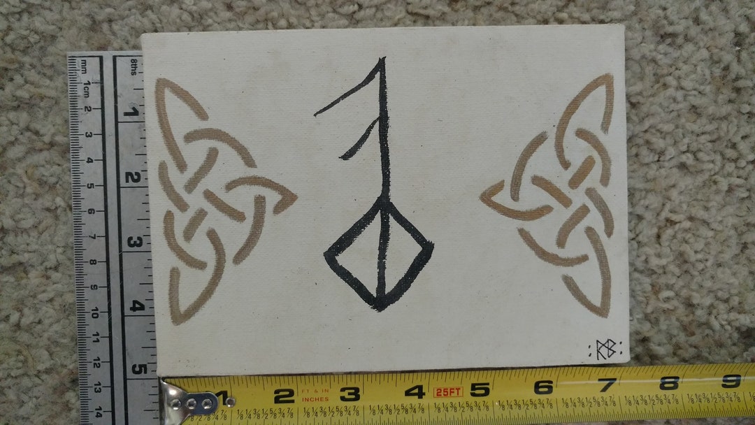 Love Rune, Rune Art, Nordic Love Rune - Etsy