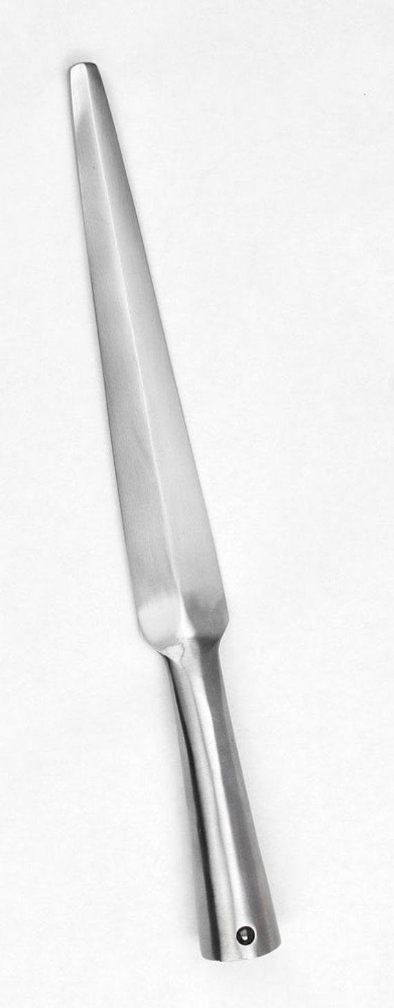 Spear Head Blunted Spear Tip Stage Combat Spear. Winged - Etsy