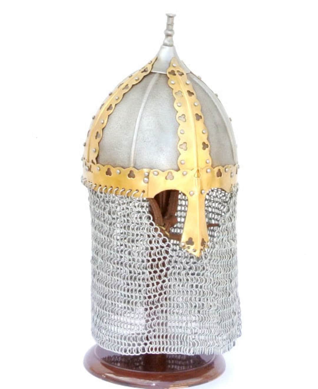 Boyar Helm, Rus Helm, Boyar Helm With Chain Mail Camail - Etsy