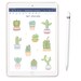 Motivational Cactus Digital Planner Stickers, Cactus Quotes Goodnotes ...