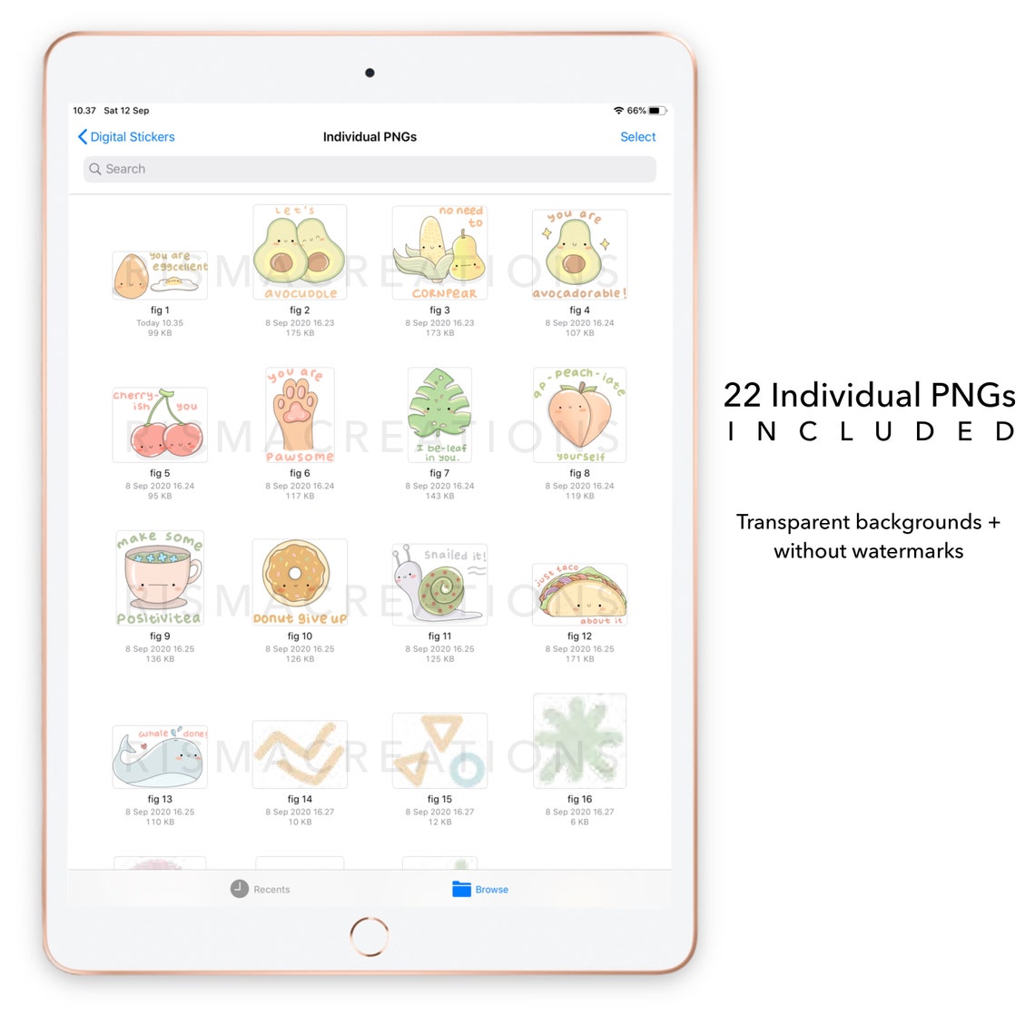 Motivational Puns Digital Stickers Cute Motivational | Etsy