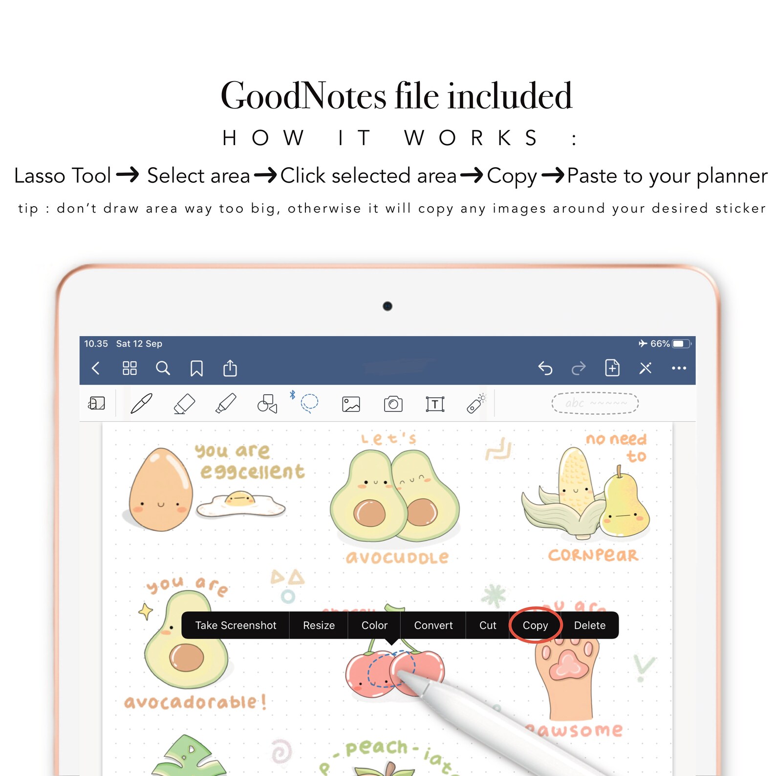 Motivational Puns Digital Stickers Cute Motivational | Etsy