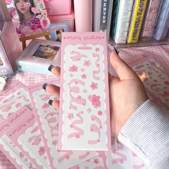 holographic stickers Korean stickers Kpop Journal stickers Cute Journal ...