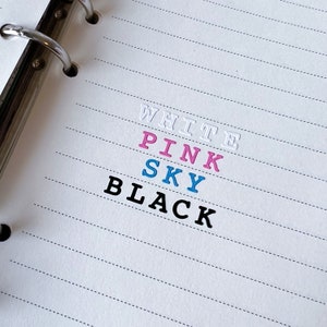 Alphabet Sticker, "typo" Korean Kpop Deco Sticker, Letter Sticker Sheet ...