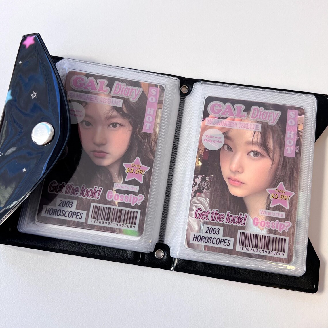 Kpop Photocard Frame Card, Gal Diary Magazine Deco Frame, Kpop ...