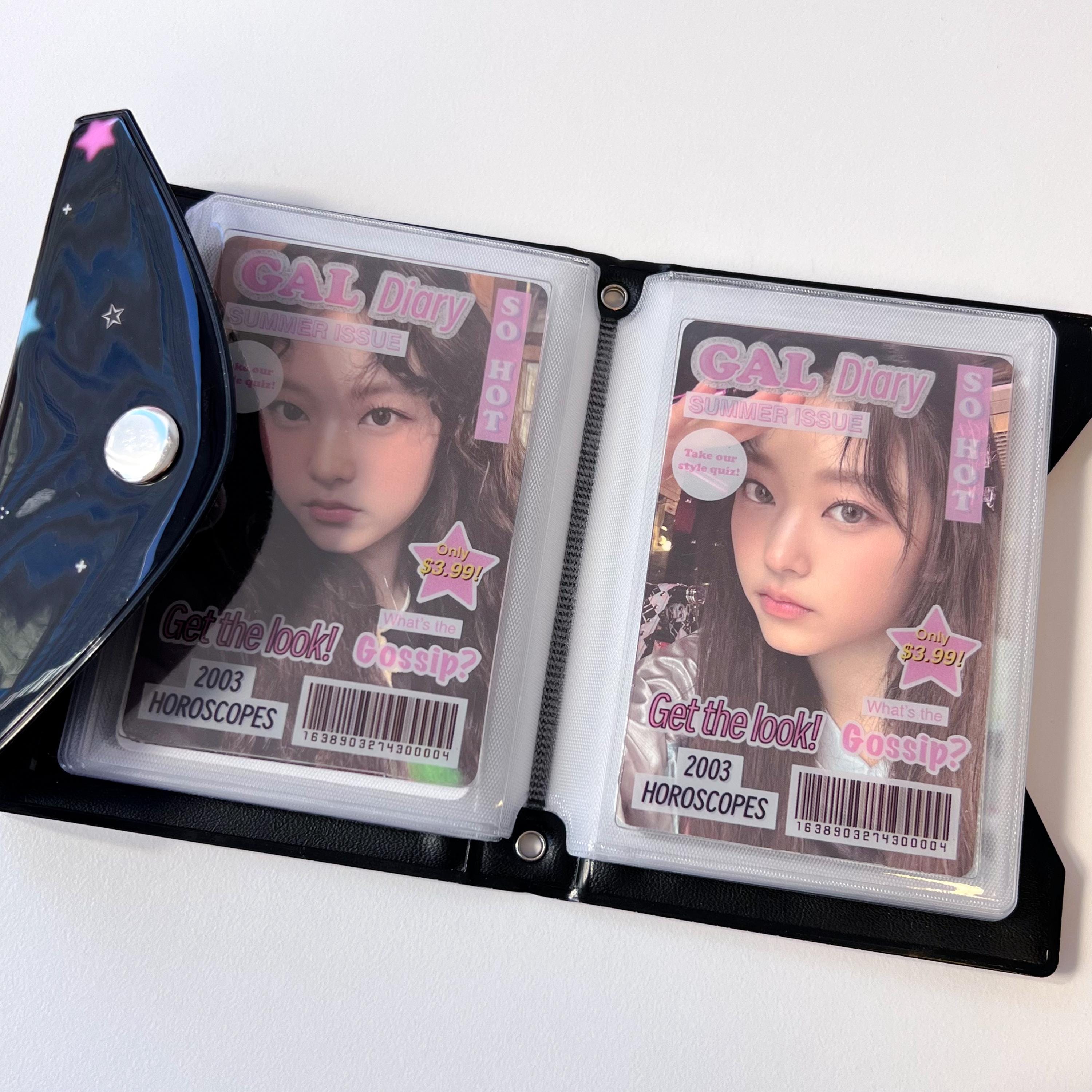 Kpop Photocard Frame Card, Gal Diary Magazine Deco Frame, Kpop ...