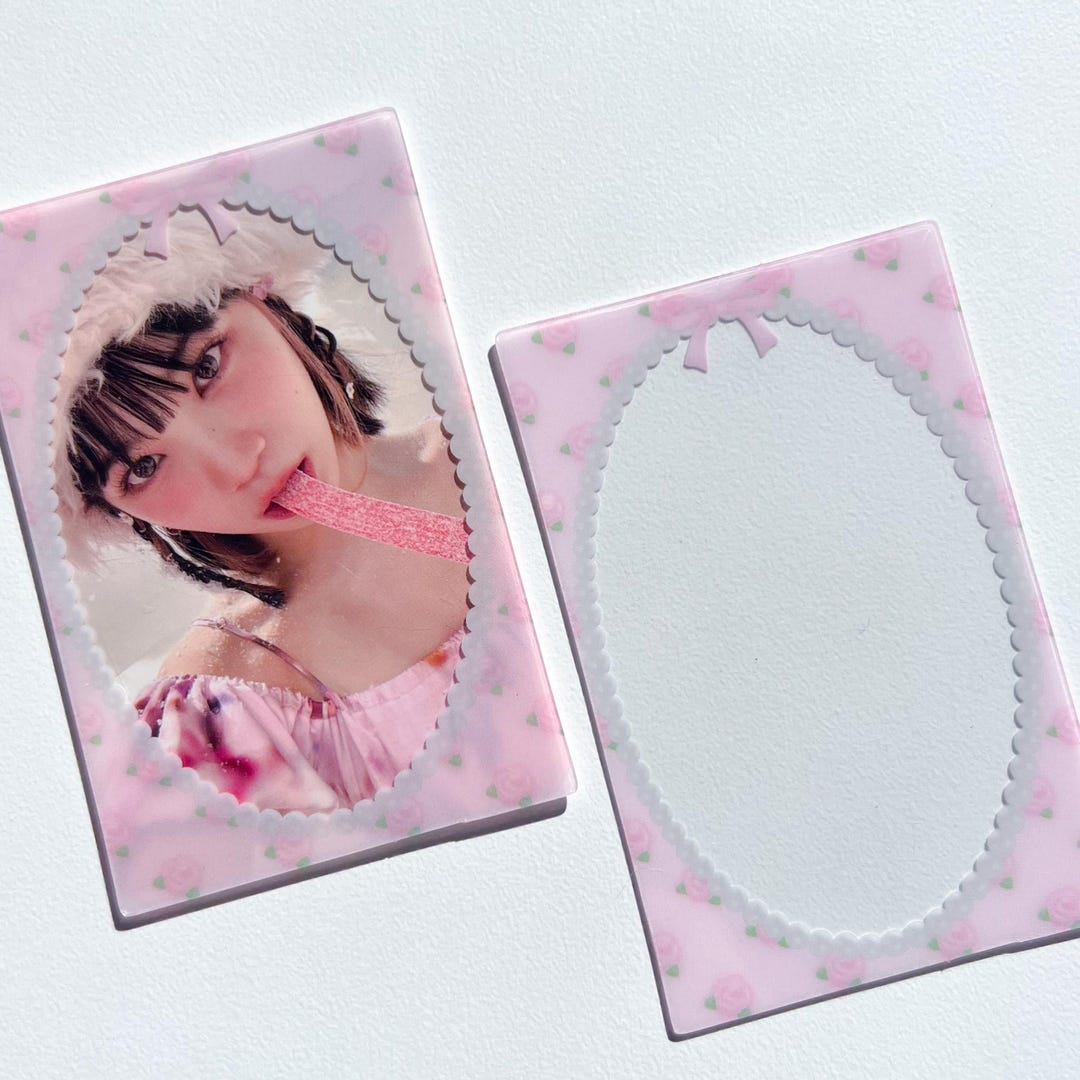 Kpop Photocard Frame Card, Coquette Deco Frame, Kpop Photocard ...