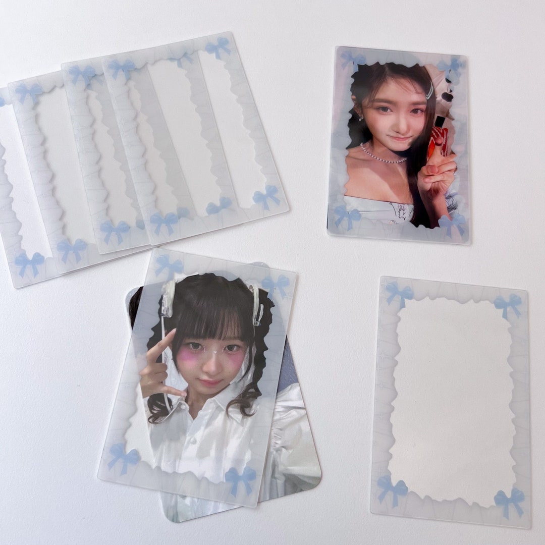 Kpop Photocard Frame Card, Ice Queen Deco Frame, Kpop Photocard ...