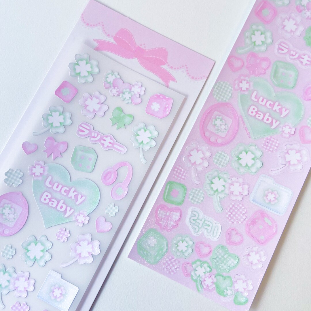 Kpop Deco Sticker, Lucky Baby Sticker, Korean Stationery, Polco ...