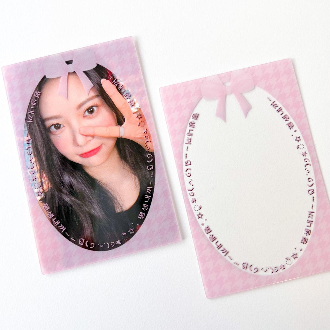 Kpop Photocard Frame Card, Forever Mine Deco Frame, Kpop Photocard ...