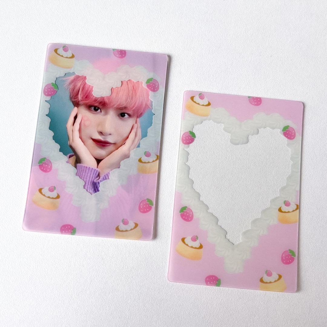 Kpop Photocard Frame Card, Fruit Deco Frame, Kpop Photocard Accessories ...