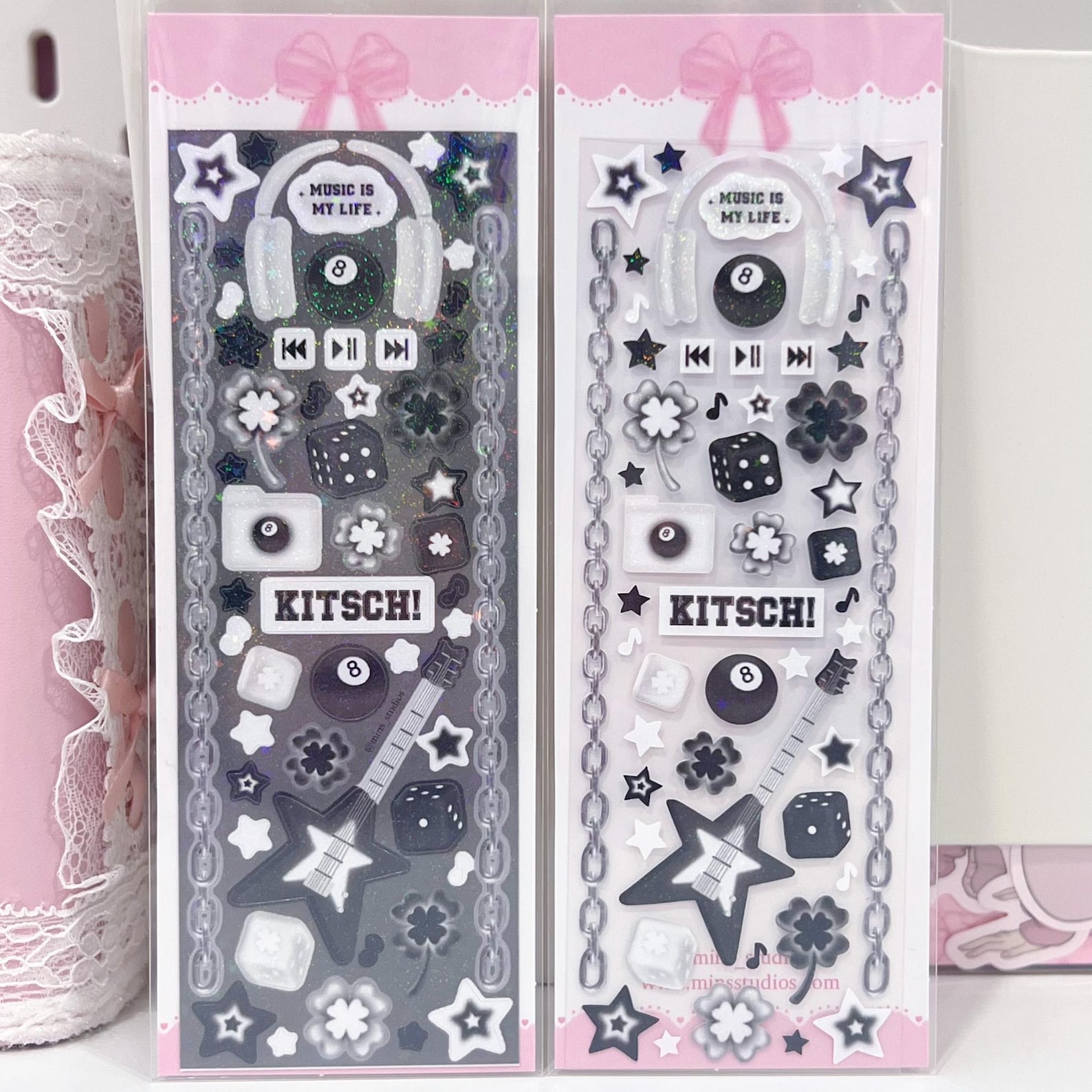 Kpop Deco Sticker, Kitsch Sticker, Korean Stationery, Polco Toploader ...