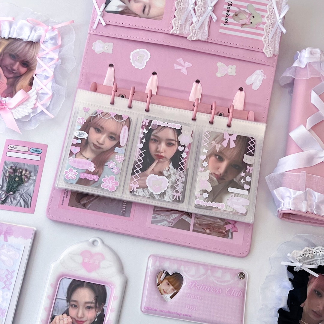 Ballerina Kpop Photocard Binder, Photocard Binder, Kpop Collect Book ...