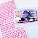 Alphabet Sticker, typo Korean Kpop Deco Sticker, Letter Sticker Sheet ...